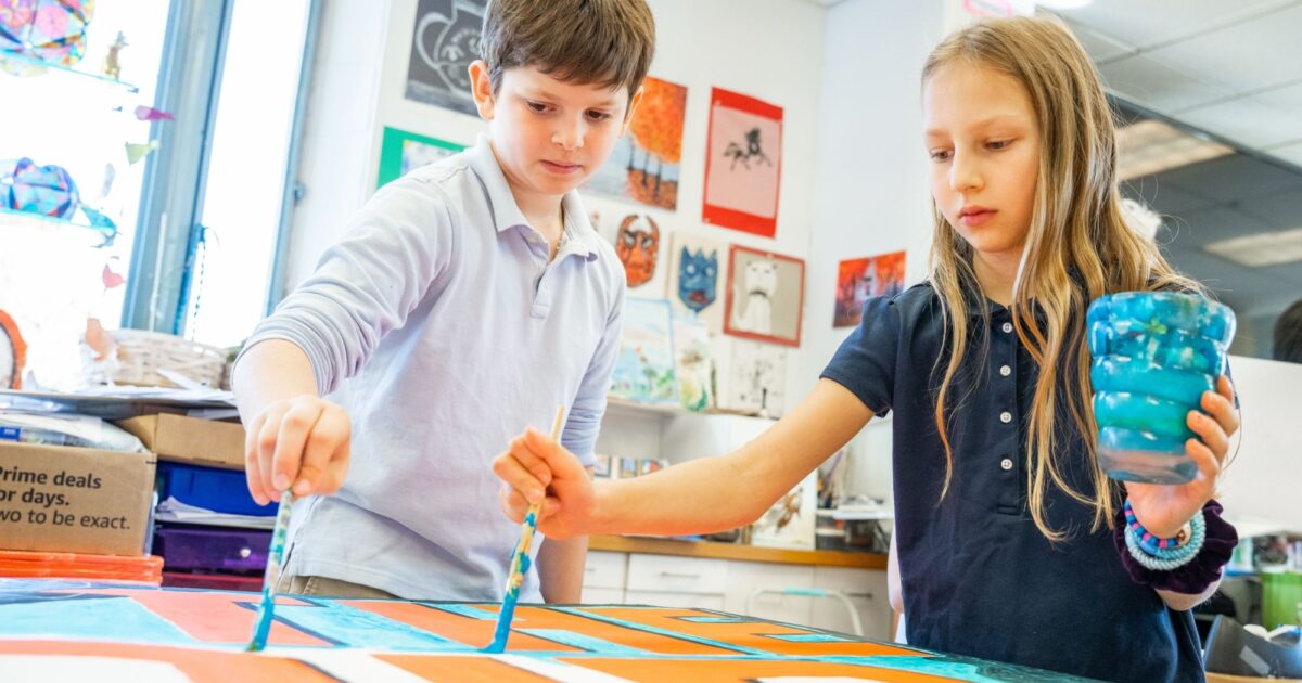 Page under admissions - The Town School